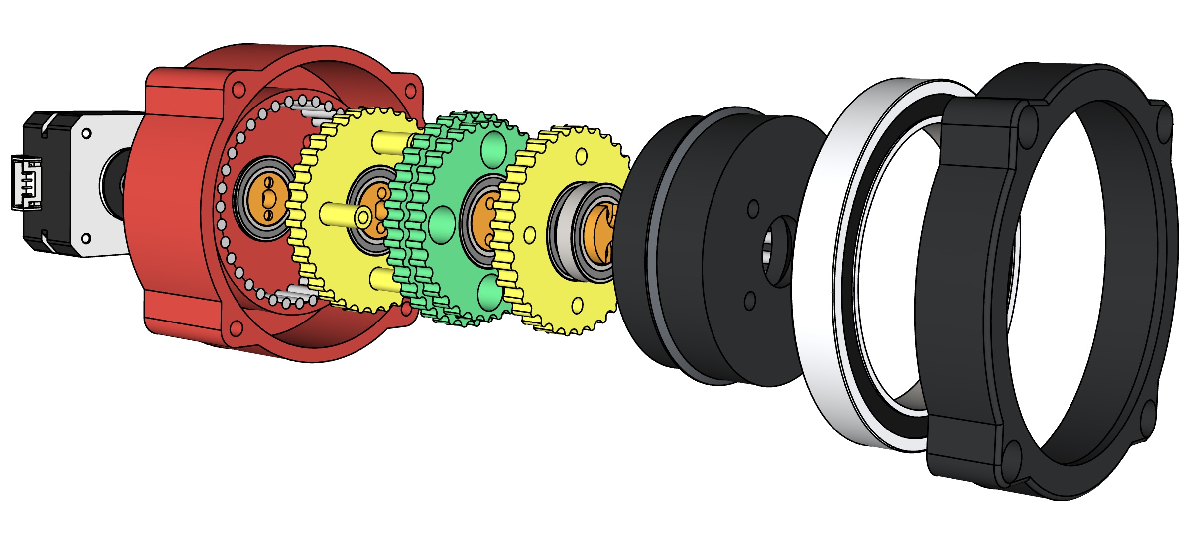 Dual Stage Cycloidal Drive | 雨男時々嵐を呼ぶ男のBLOG